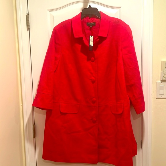 Talbots | Jackets & Coats | Talbots Red Coat | Poshmark